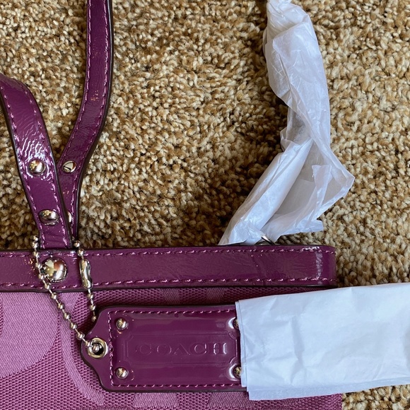Coach | Bags | Nwt Coach Berry Colored Shoulder Bag | Poshmark